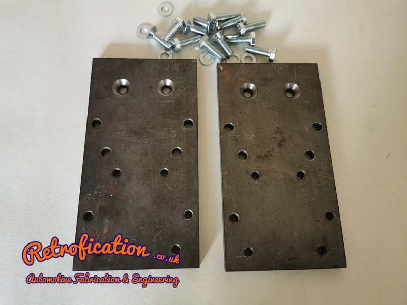 MK2 Caddy Van 9K rear Axle Lowering Drop Plates | eBay UK